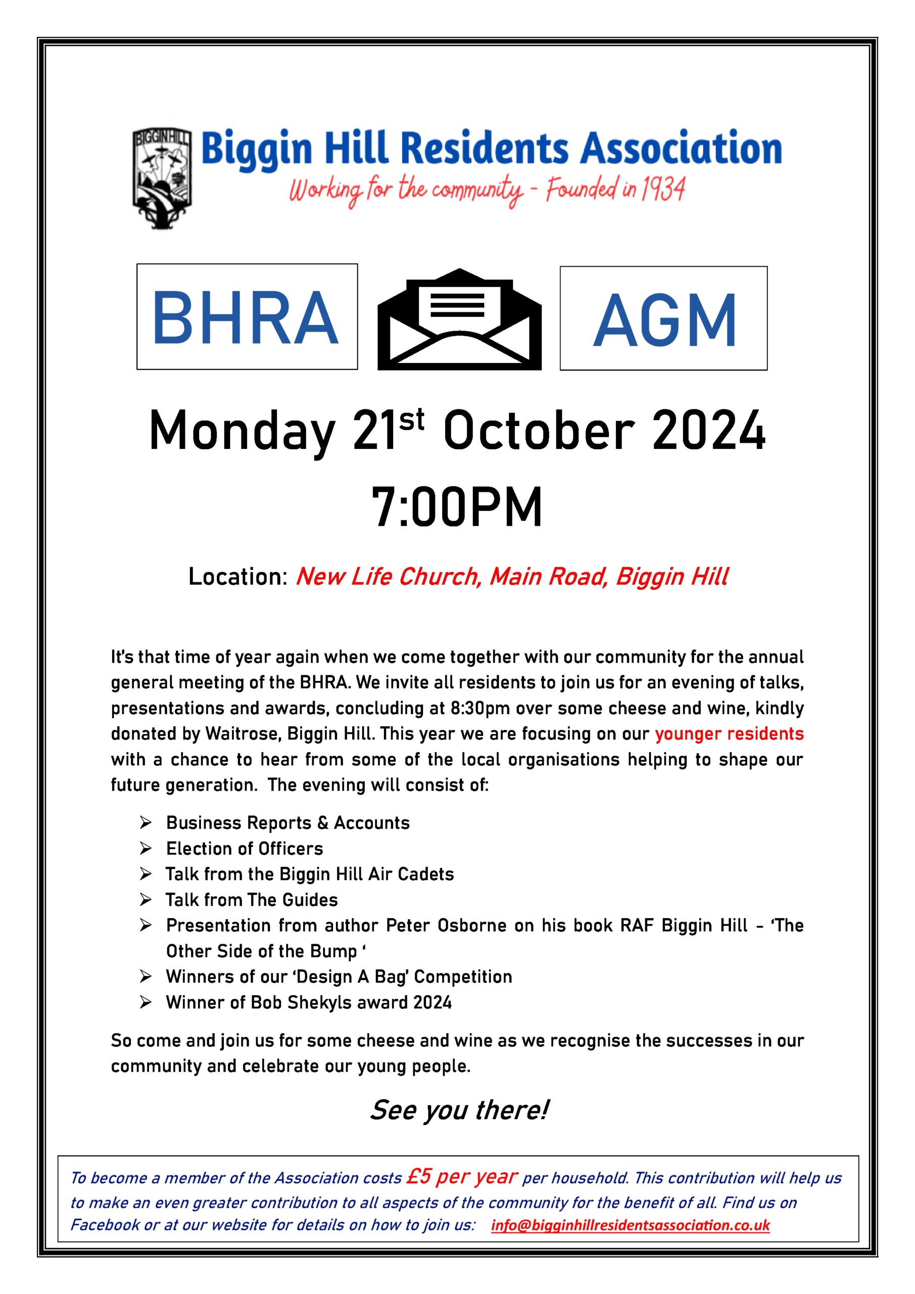 Biggin Hill Residents Association AGM – Biggin Hill Residents Association
